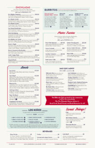 Menus – Eldorado